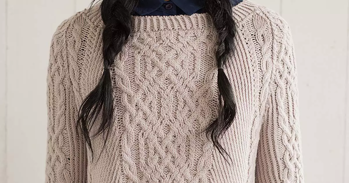Interweave Knits Haust 2018: Yarmouth Pullover