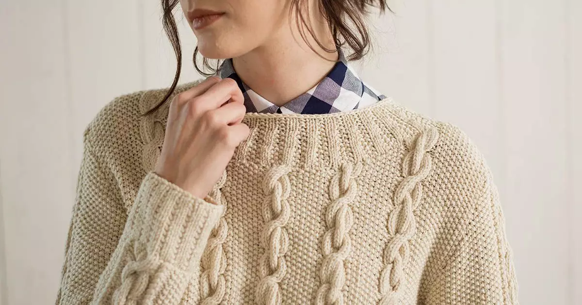 Interweave Knits Jesen 2018: Pulover Race Point