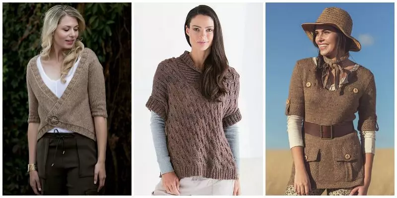 Usa ka Balangaw sa Mga Sumbanan sa Pag-knitting sa Fall Sweater nga Lamian 23295_5