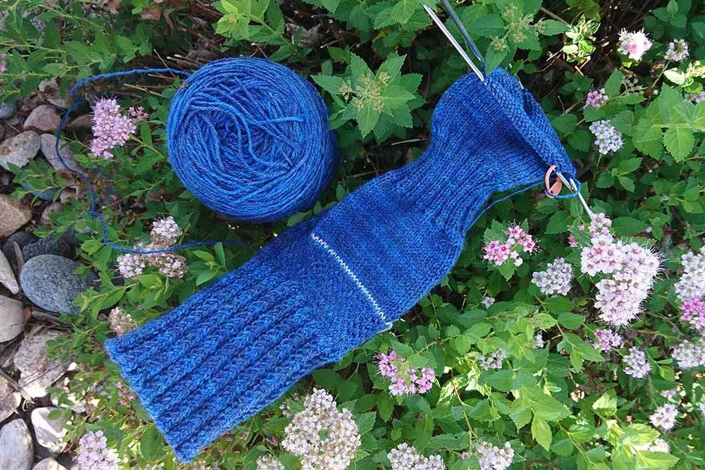 tricot de chaussettes