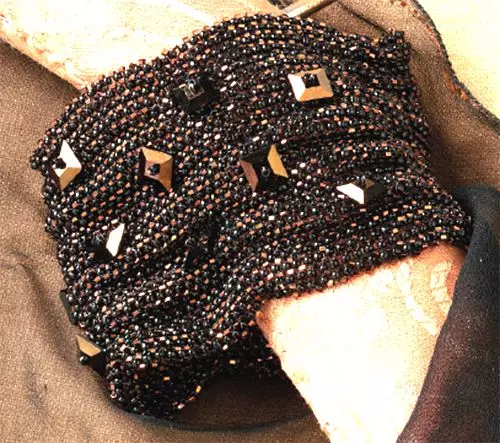 Estado de ánimo de Nova York de Marcia DeCoster, pulseira de flores de cactus, colección de tecido de abalorios por carretera por carretera americana