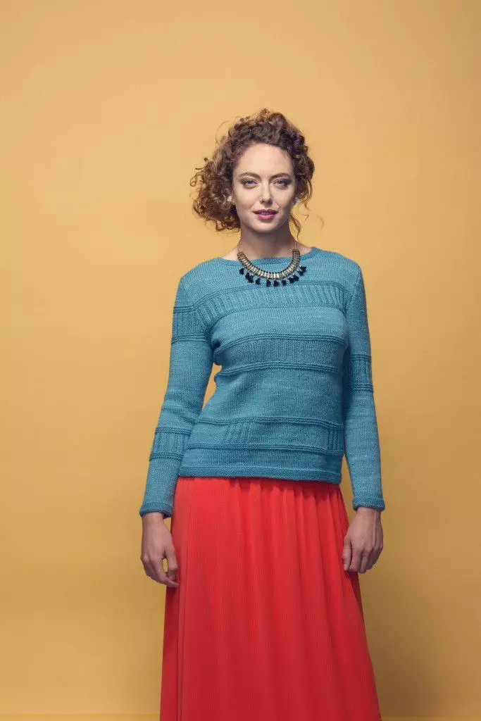 Hipsemantický vzor pletení svetru
