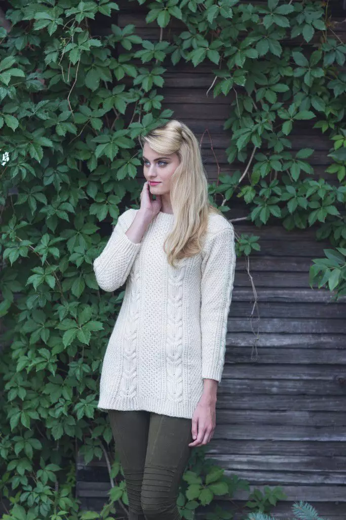 Linda Marveng Inverness Sweater saƙa samfurin sifa