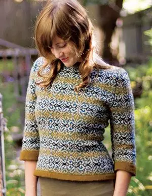 Venezia Fair Isle color knitting pattern