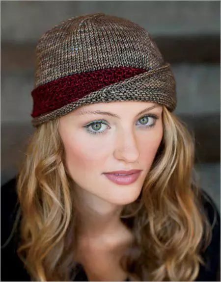 Vzor pletení klobouku Lucy