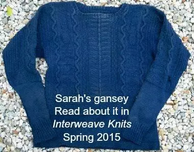 Knitted gansey