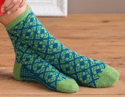 编织袜子的技术