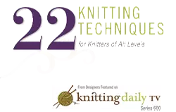 Preview Knitting Daily TV Episode 609 - Senpleman entrigan 26529_6