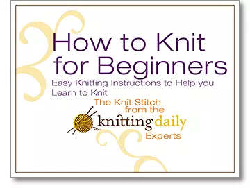 Gratis e-bok! Så här stickar du för nybörjare: enkla stickinstruktioner som hjälper dig att lära dig sticka (The Stick Stitch)