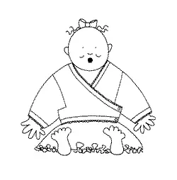 Një kimono për fëmijë (Dhe Picot Cast-on!)