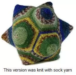 Puntu edo crochet Dodecaedro Star Tree Topper (edo jostailua) 26822_4