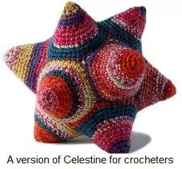 Dodecahedron Star Tree Topper (හෝ සෙල්ලම් බඩු) ගෙතුම් හෝ Crochet 26822_5