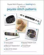 Peyote-Stitch Barrette Picot Edge-ով 27348_2