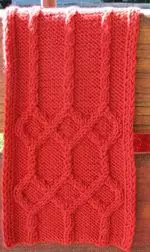 Tricô para a família: o projeto do lenço vermelho 27377_2
