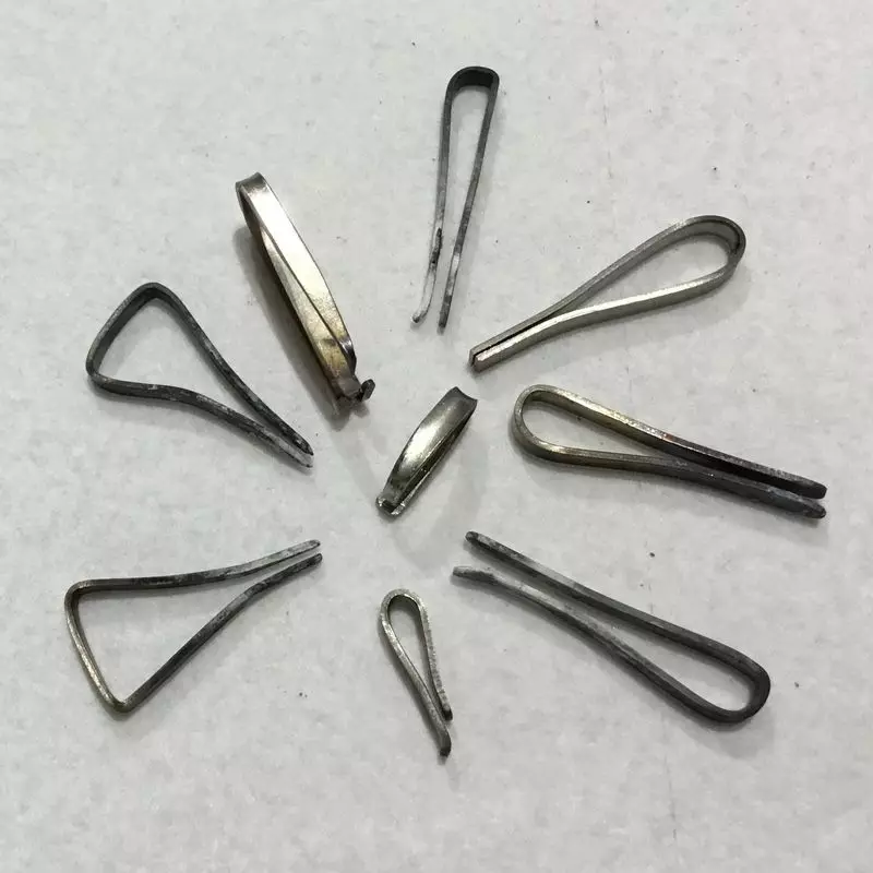 Metalsmithing: Transition Your Studio to Titanium - Titanium clips