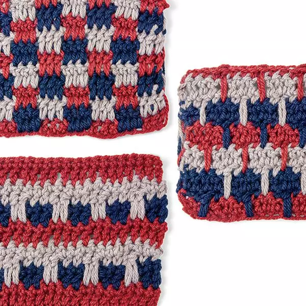 crochet spike stitch