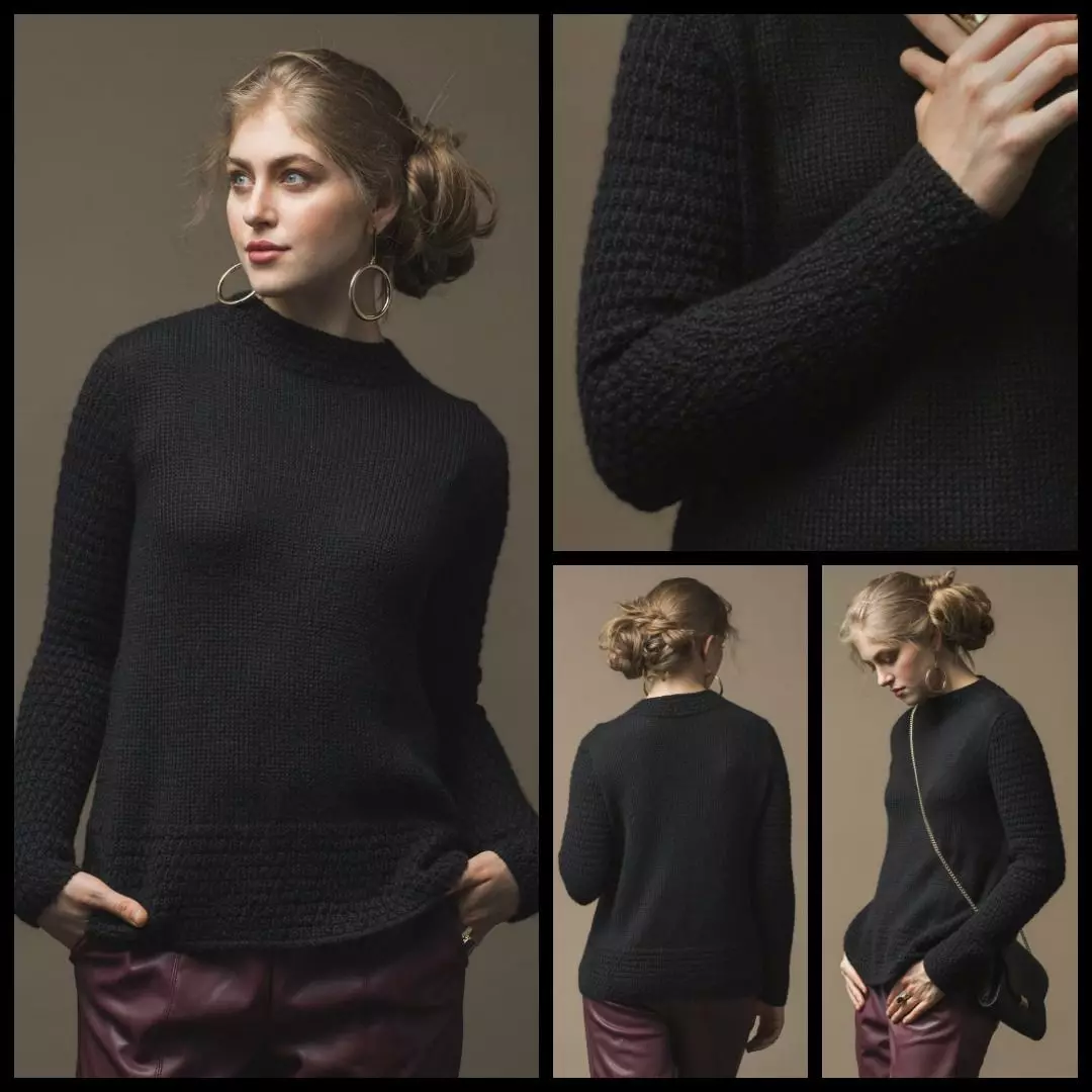 Medici Pullover van Shellie Anderson van Wool Studio Vol. V.