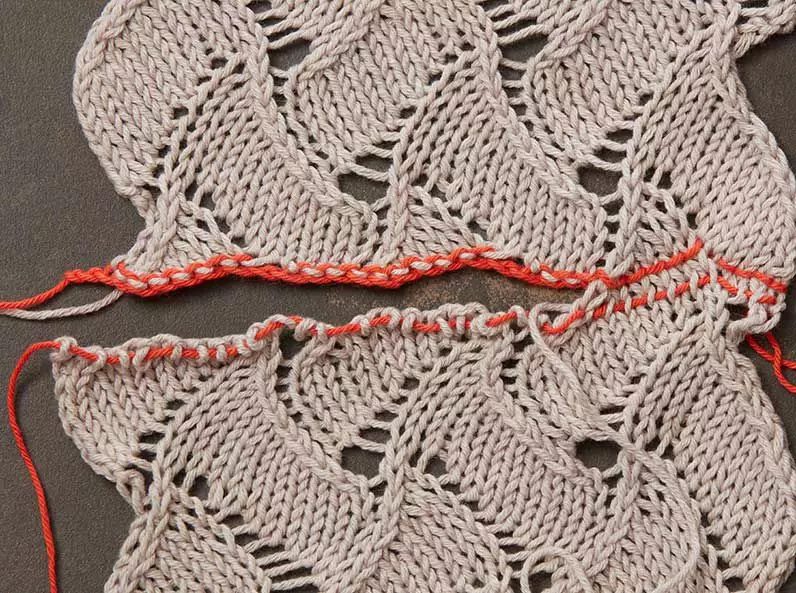 Kev Kawm Hauv Lace Grafting: Lace Pattern 1 4551_16