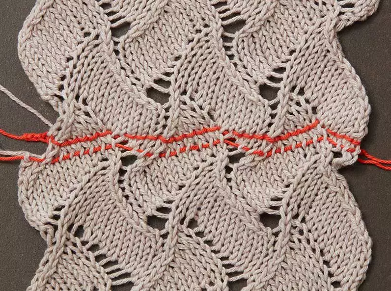 Kev Kawm Hauv Lace Grafting: Lace Pattern 1 4551_18