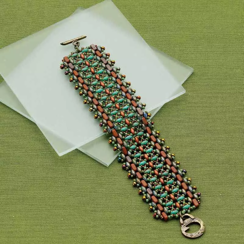 Kolekcija uzoraka s 5 zvjezdica, dizajn narukvice Botanic Gardens za tkanje perli