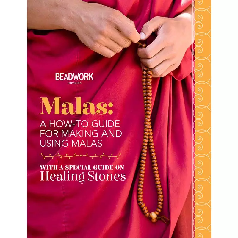 스트레스 없는 생활을 위한 Malas 만들기 및 사용. Beadwork Magazine의 Malas How-To 가이드.