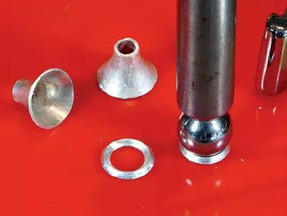 tutorial de metalistería: como facer un manguito de arame martillado de Bill Fretz