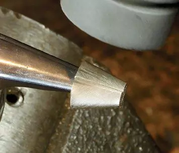 tutorial metalsmithing: carane nggawe cuff kabel hammered dening Bill Fretz