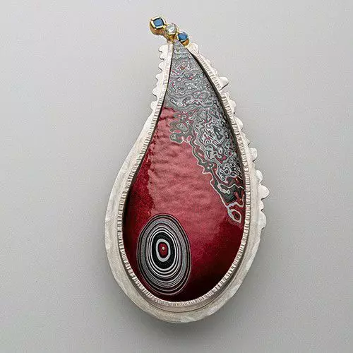 imishinga yo gukora imitako: Fordite na silver Pendant by Lexi Erickson