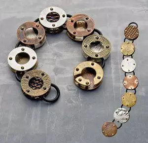 Безкоштовний змішаний металевий браслет холодного зв'язку ювелірний проект