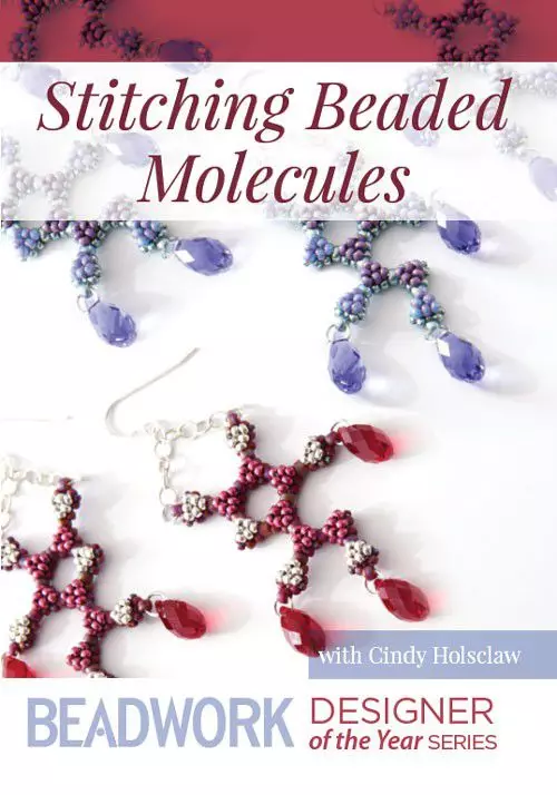 Beadweaving และ Science ชนกันในการเย็บ Beaded Molecules กับ Cindy Holsclaw