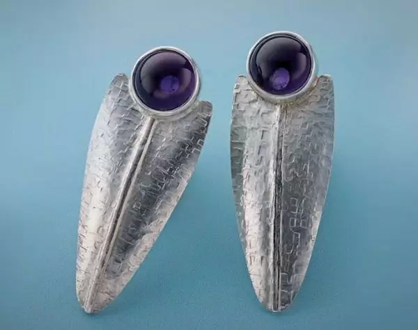 leer deze Argentium sterling zilveren oorbellen maken met Cynthia Eid