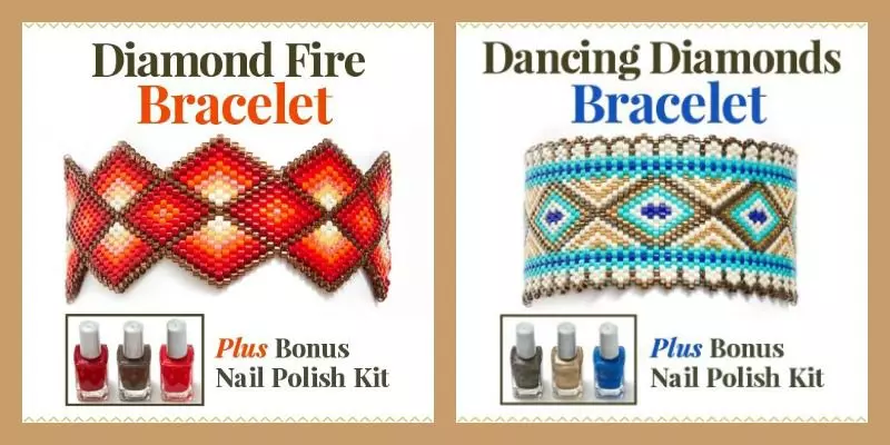 Dancing Diamonds und Diamond Fire Perlenprojekt-Kits perfekt zum Verschenken
