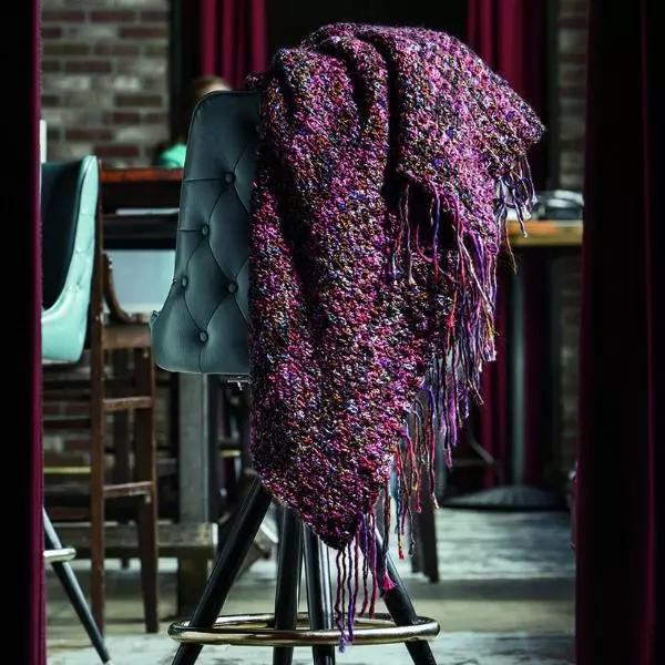 かぎ針編みの毛布