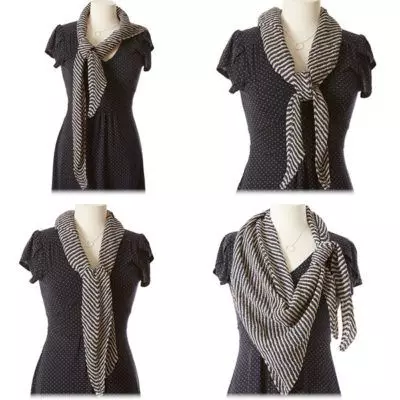 asymmetrysk sjaal