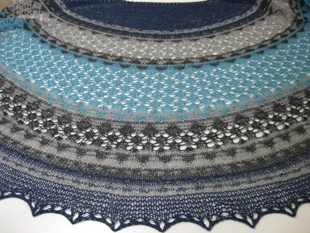 Oshara Shawl Mystery KAL: Vaiaso 4 7048_4