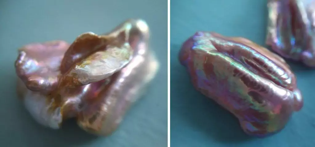 fotografia de pedras preciosas de pérolas barrocas GemZoom