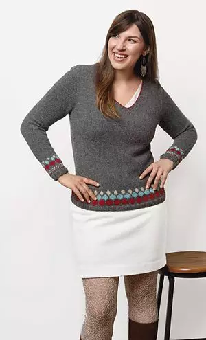 Размеры вязания: настройка свитеров