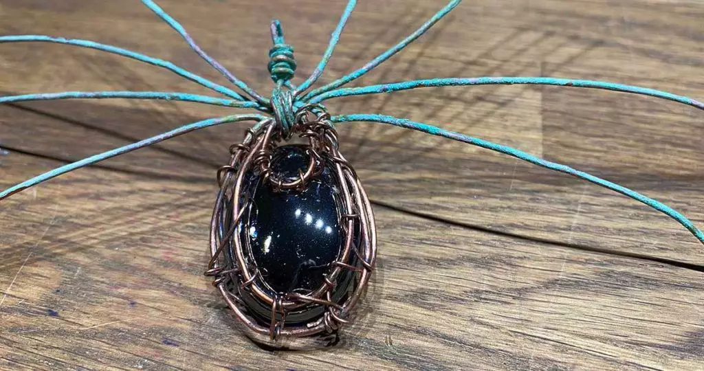 wire imitako ikora igitagangurirwa cya patina