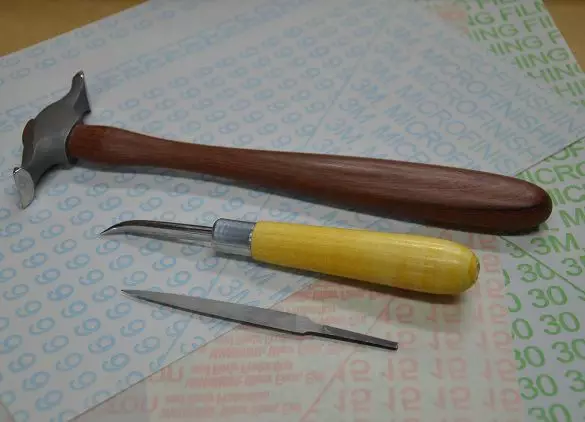 Lexi's hand-finishing tools