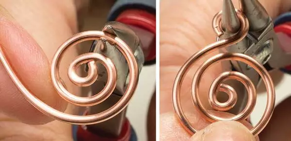 hvordan lage perfekt glatte åpne spiraler i tråd