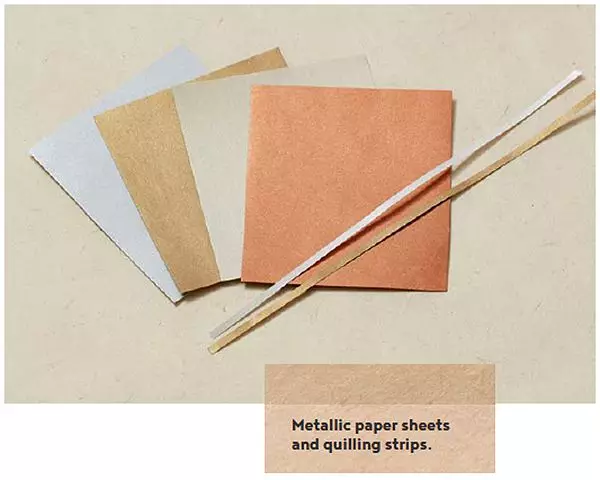 materials per a joies de paper quilling
