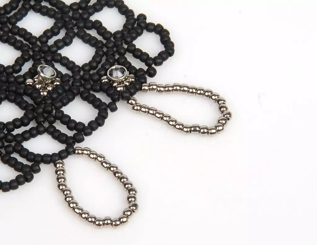 Right-angle weave seed bead bracelet tutorial, seed bead fusion naRachel Nelson Smith