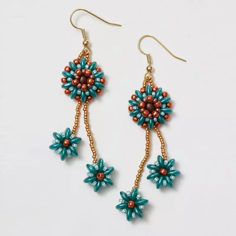 Beadwork ალტერნატიული ფერი ინფორმაცია Agnieszka Watts-ის არალის ზღვის პროექტისთვის